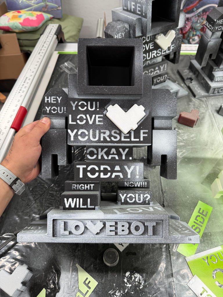 2ft Solid Concrete Lovebot - MARK II / Model 2 | Lovebot