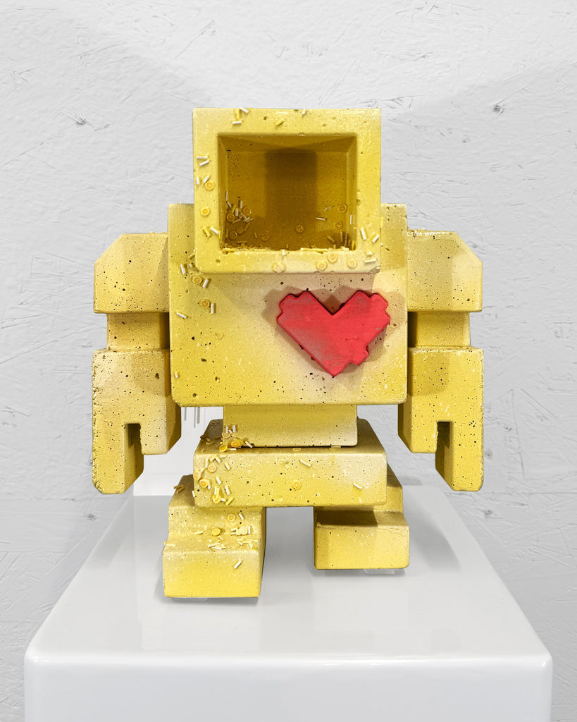 2ft Solid Concrete Lovebot - MARK II / Model 2 | Lovebot