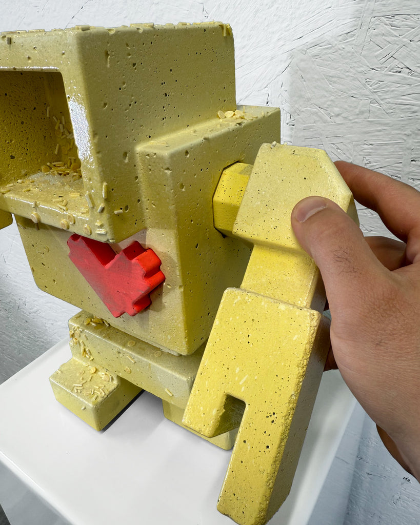 2ft Solid Concrete Lovebot - MARK II / Model 2 | Lovebot