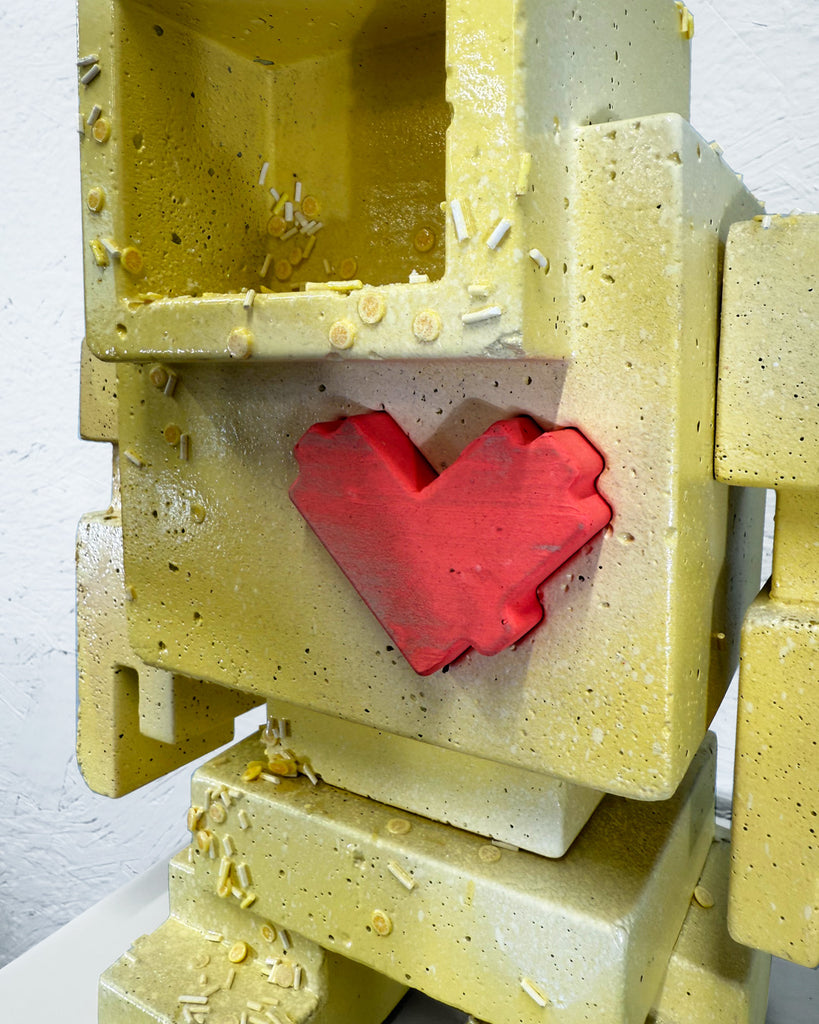 2ft Solid Concrete Lovebot - MARK II / Model 2 | Lovebot